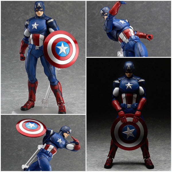 Figma 226 Captain America from Avengers Marvel Max Factory [IN STOCK] – Figure Central
