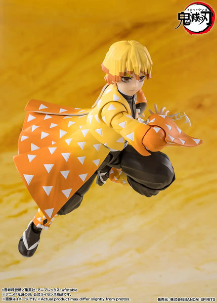S.H.Figuarts Zenitsu Agatsuma from Demon Slayer: Kimetsu no Yaiba [IN ...