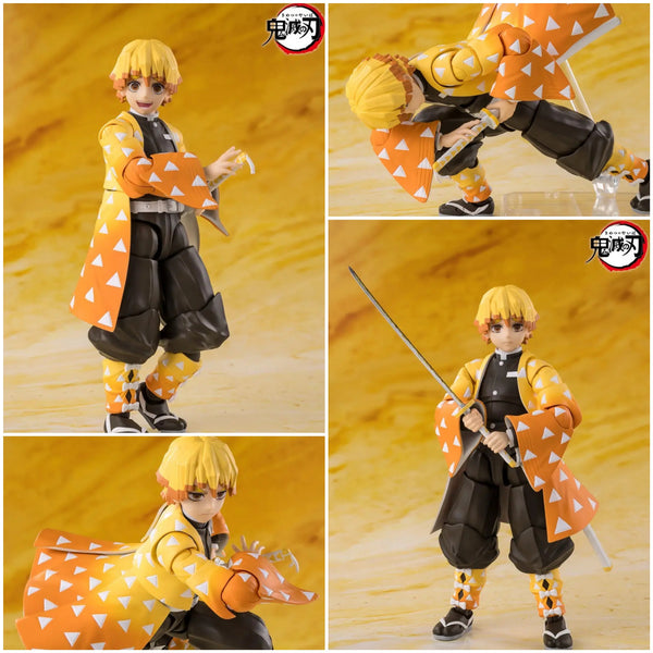S.H.Figuarts Zenitsu Agatsuma from Demon Slayer: Kimetsu no Yaiba [IN ...