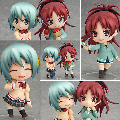 Nendoroid 422 Sayaka Miki + Kyouko Sakura Casual Uniform Set Puella Ma ...
