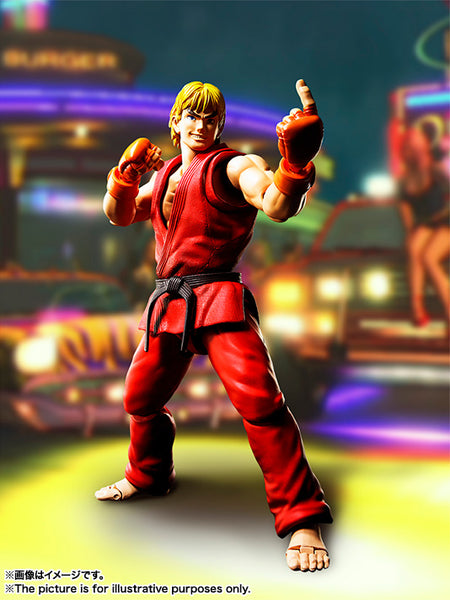 S.H.Figuarts Ken Masters from Street Fighter [SOLD OUT] – Figure Central